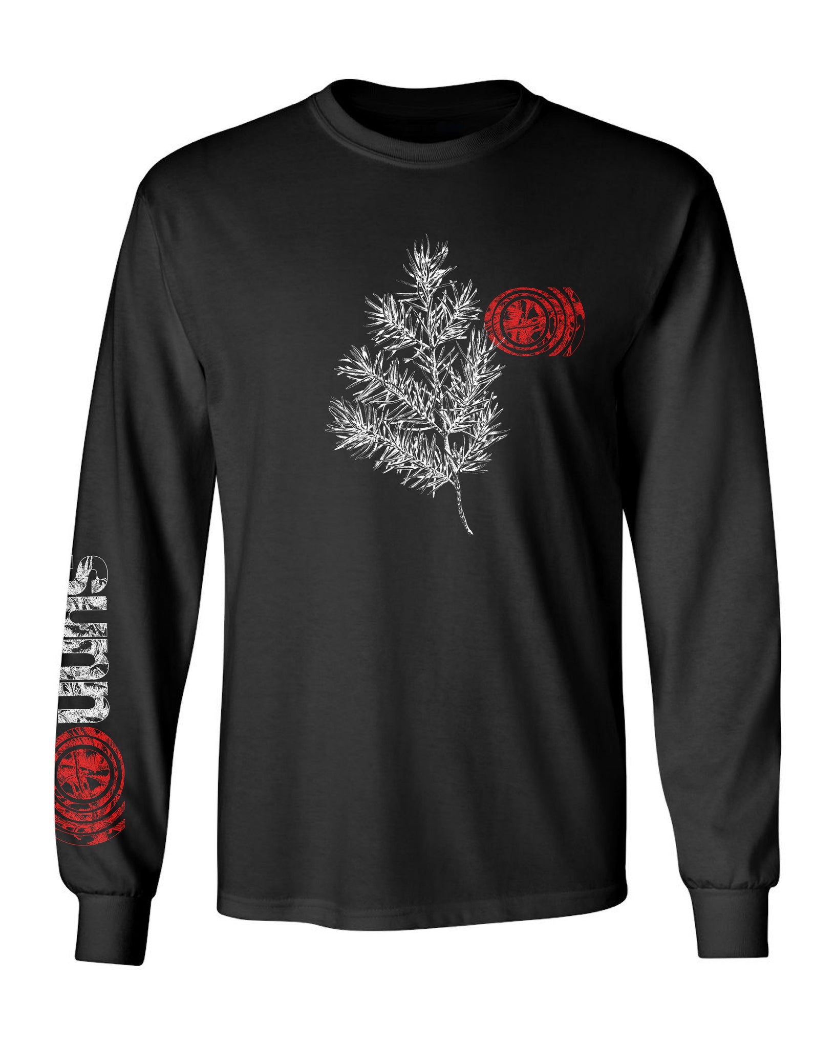 sunn O))) - Elodie's Lodge Black Long Sleeve T-Shirt - Sub Pop Official ...