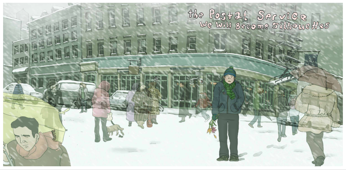 The Postal Service - We Will Become Silhouettes Poster - Sub Pop ...