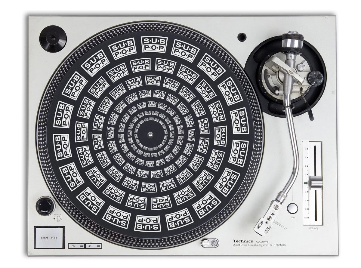 Sub Pop - Logo Kaleidoscope Slipmat - Sub Pop Official Store – Sub Pop ...