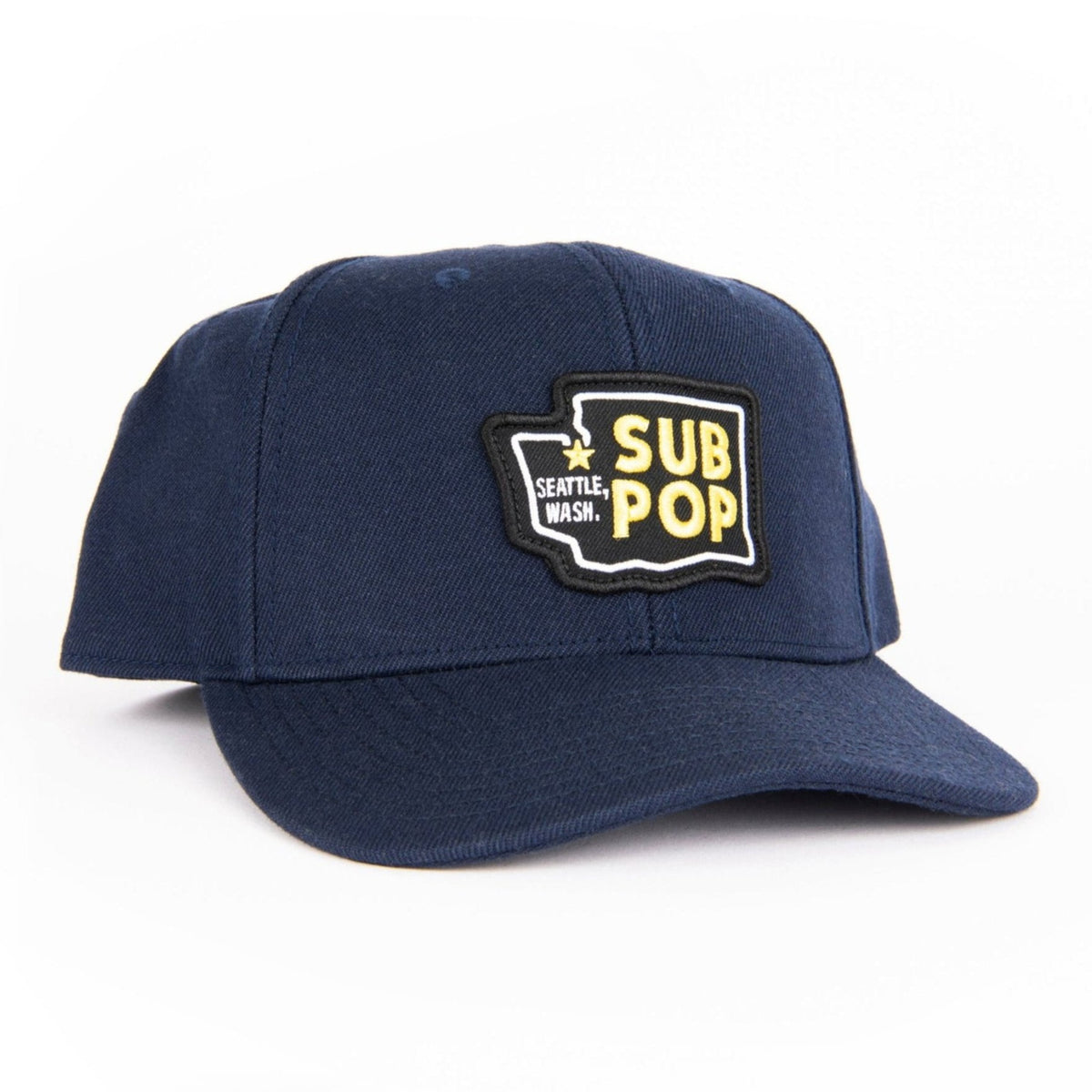 Sub Pop - Navy Thick Lines Hat - Sub Pop Official Store – Sub Pop Mega Mart