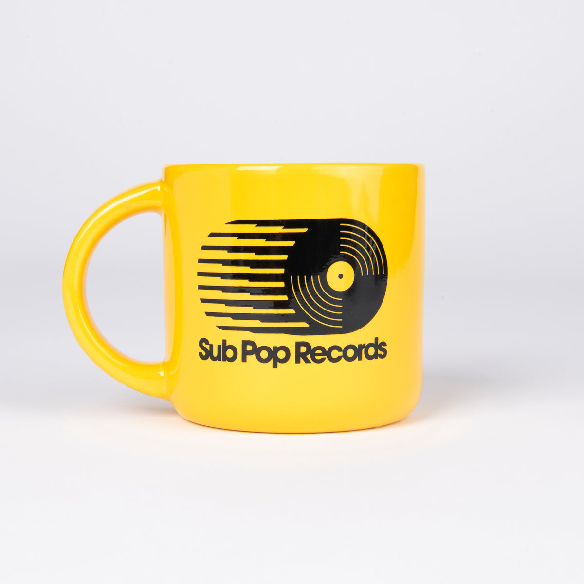 Sub Pop - Retro Logo Gold Mug - Sub Pop Official Store – Sub Pop Mega Mart