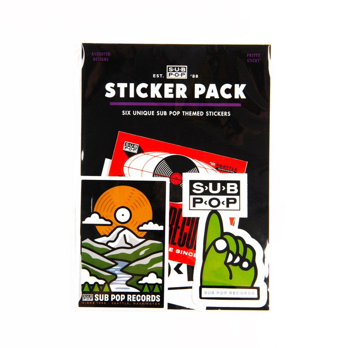 Sub Pop - #9 Sticker Pack - Sub Pop Official Store – Sub Pop Mega Mart