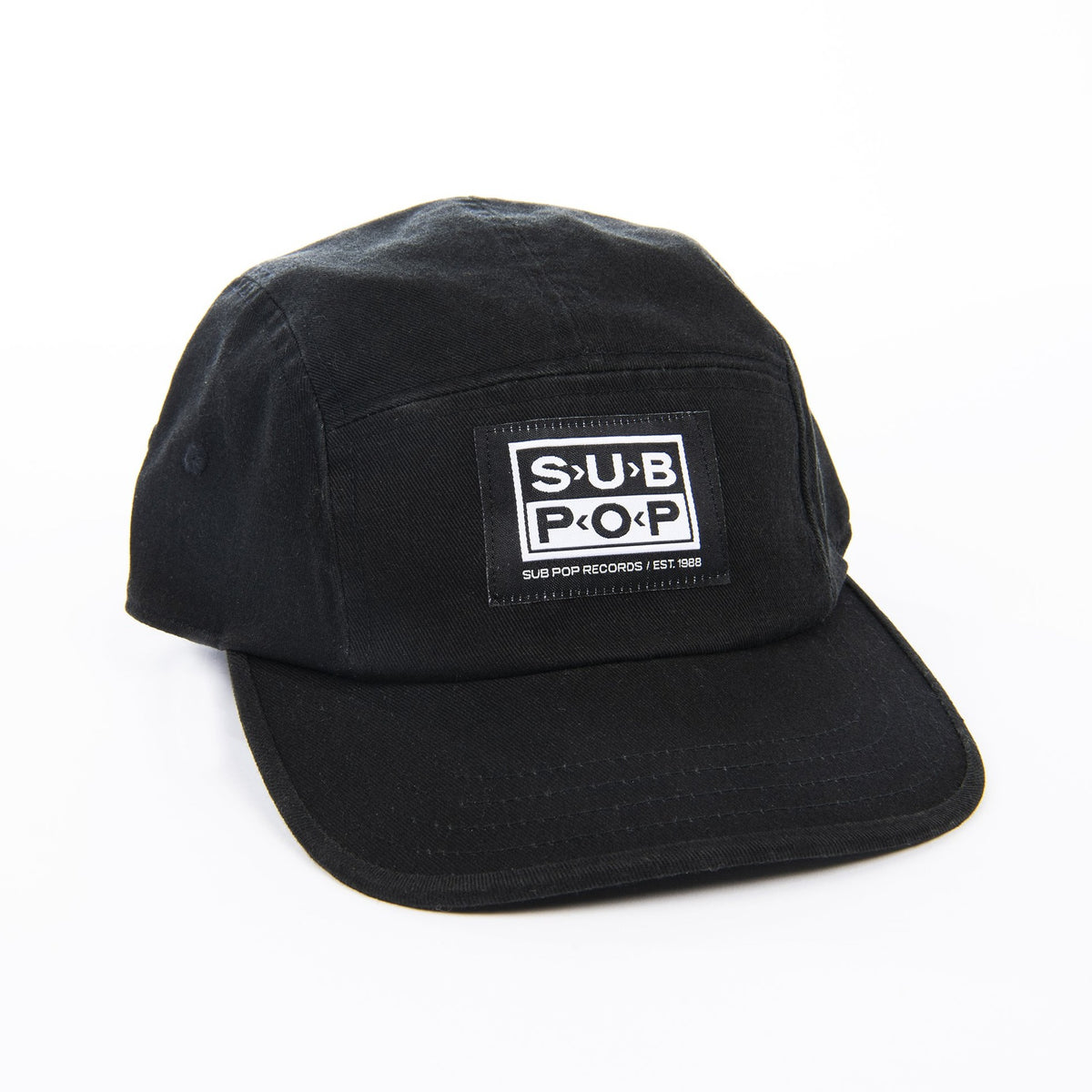 Sub Pop - Black Logo Camper Hat - Sub Pop Official Store – Sub Pop Mega ...