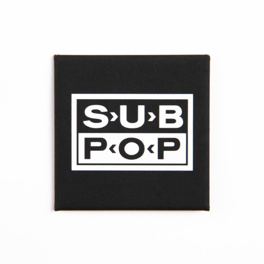 Sub Pop - Logo Magnet Square - Sub Pop Official Store – Sub Pop Mega Mart