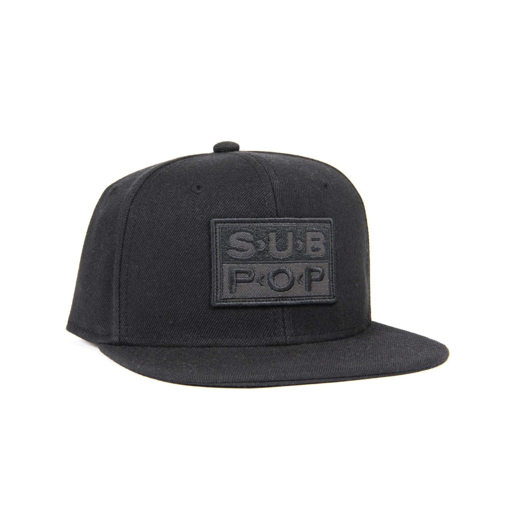 Sub Pop - Blackout Snapback Hat - Sub Pop Official Store – Sub Pop Mega ...