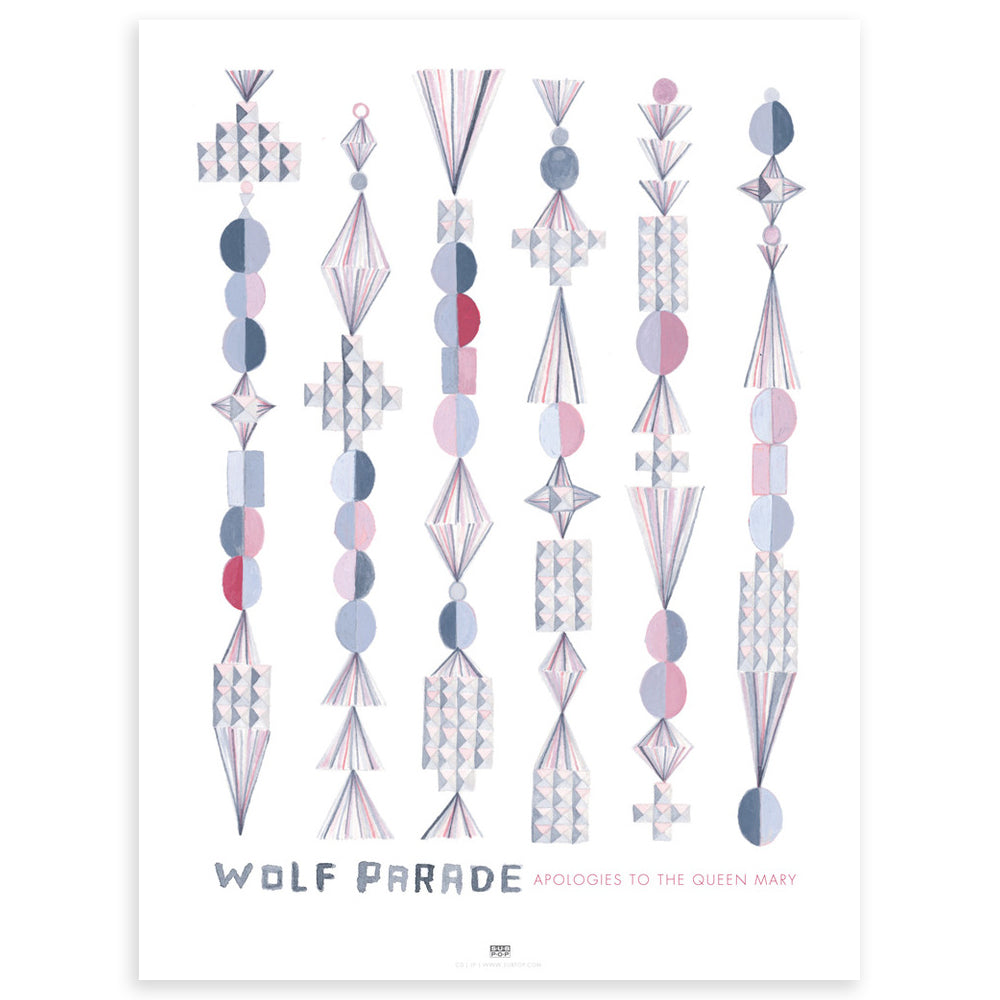 Wolf Parade - Wolf Parade Apologies to the Queen Mary Poster - Sub Pop ...