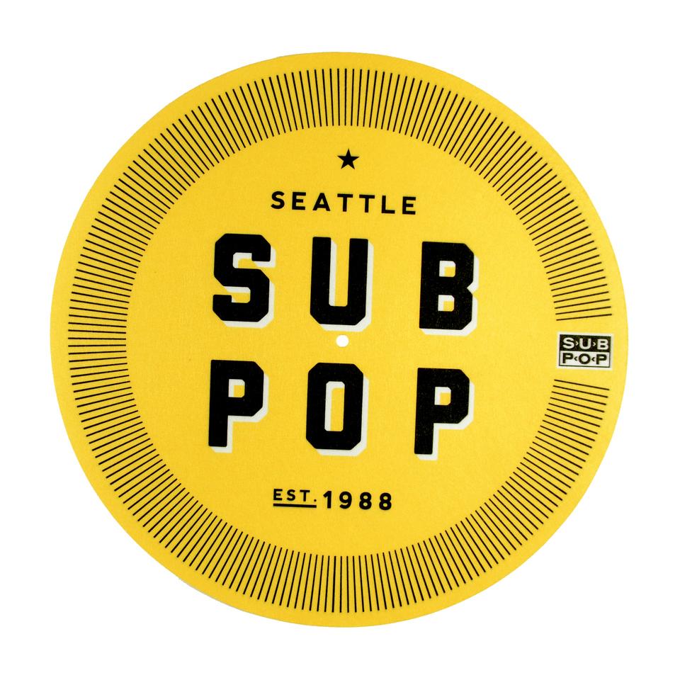 Sub Pop - Sub Pop Yellow Label Slipmat - Sub Pop Official Store – Sub ...